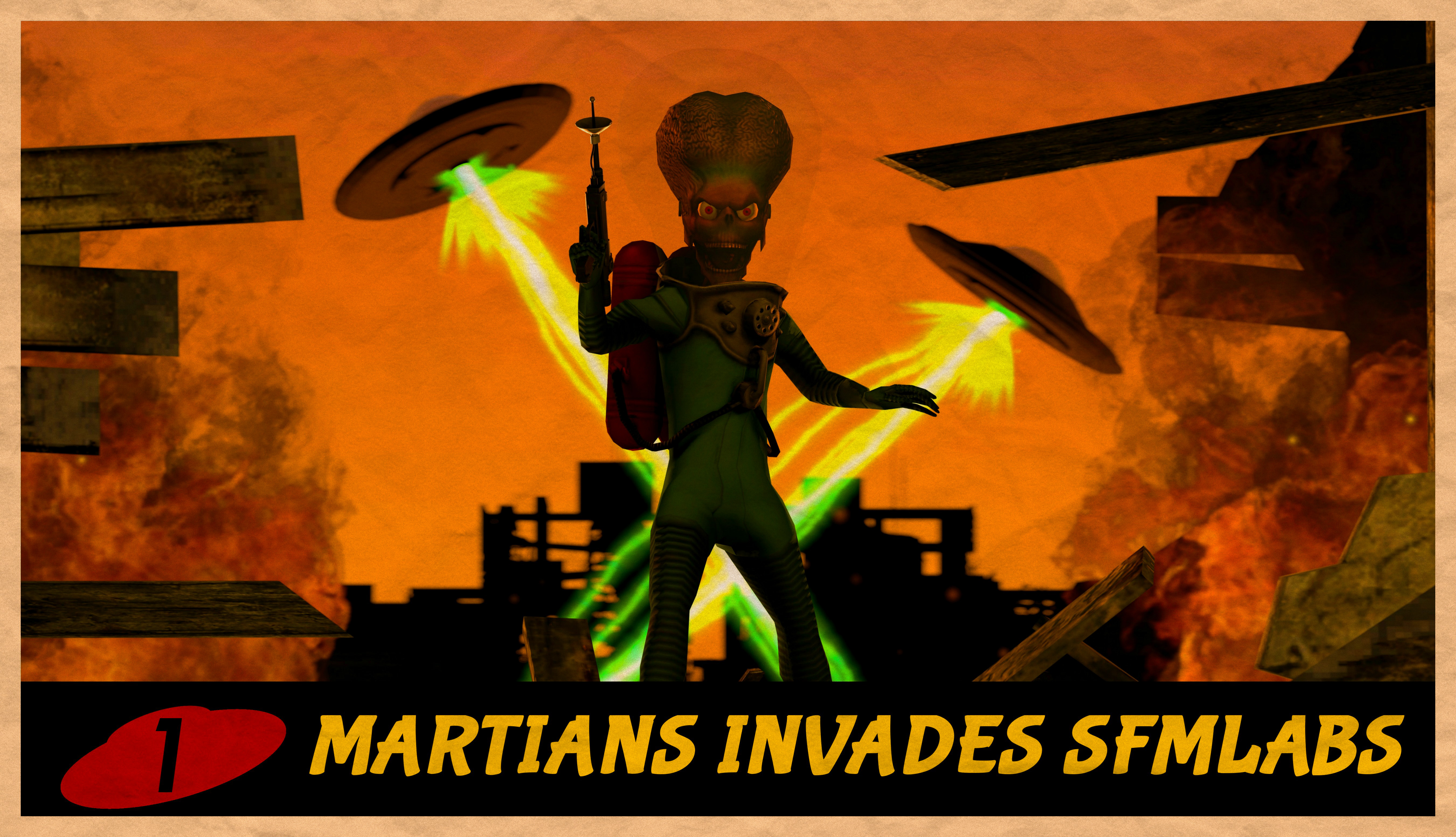 SFMLab • Mars Attacks martian