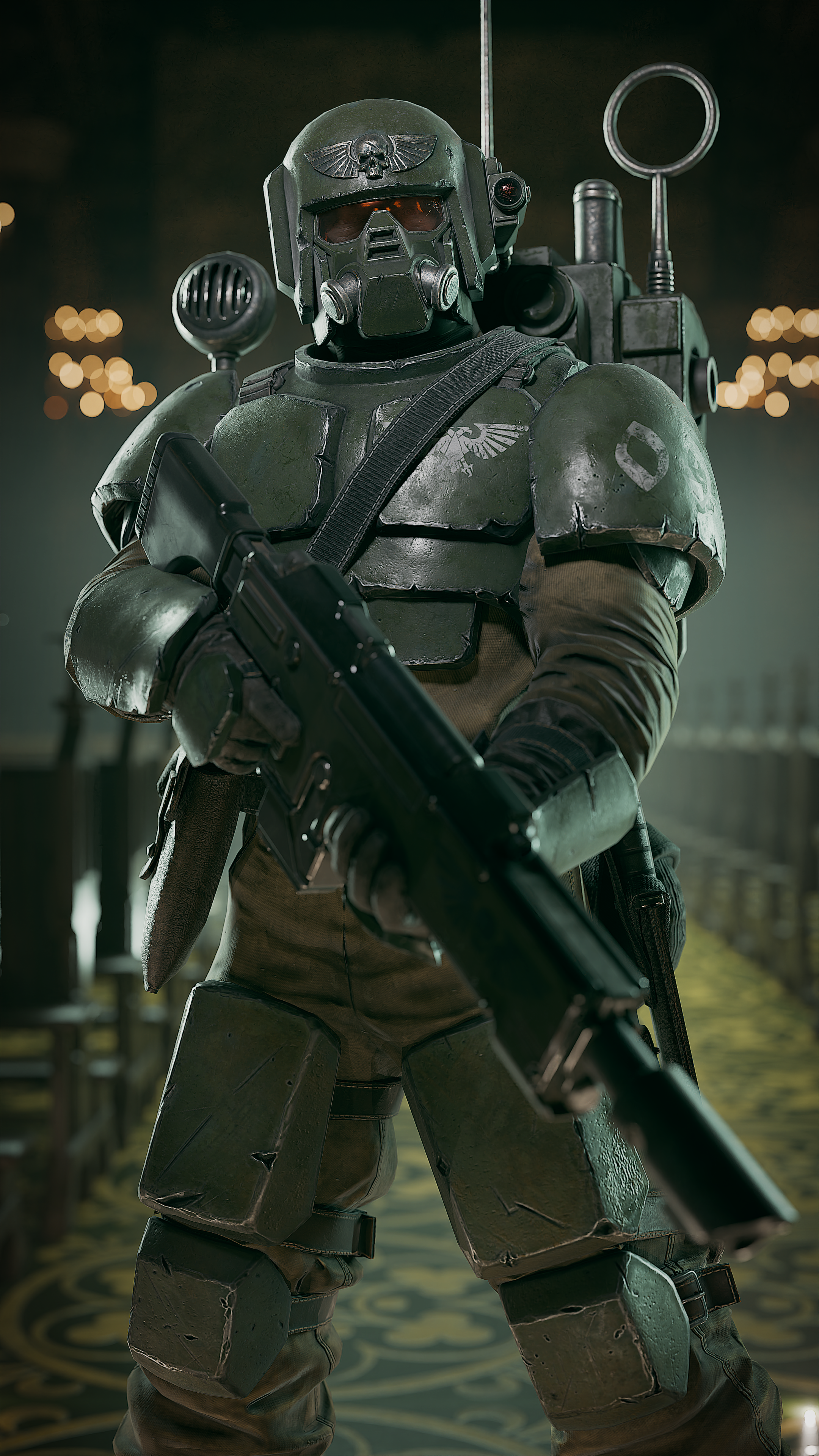 Open3DLab • Space Marine 2 - Imperial Guardsmen