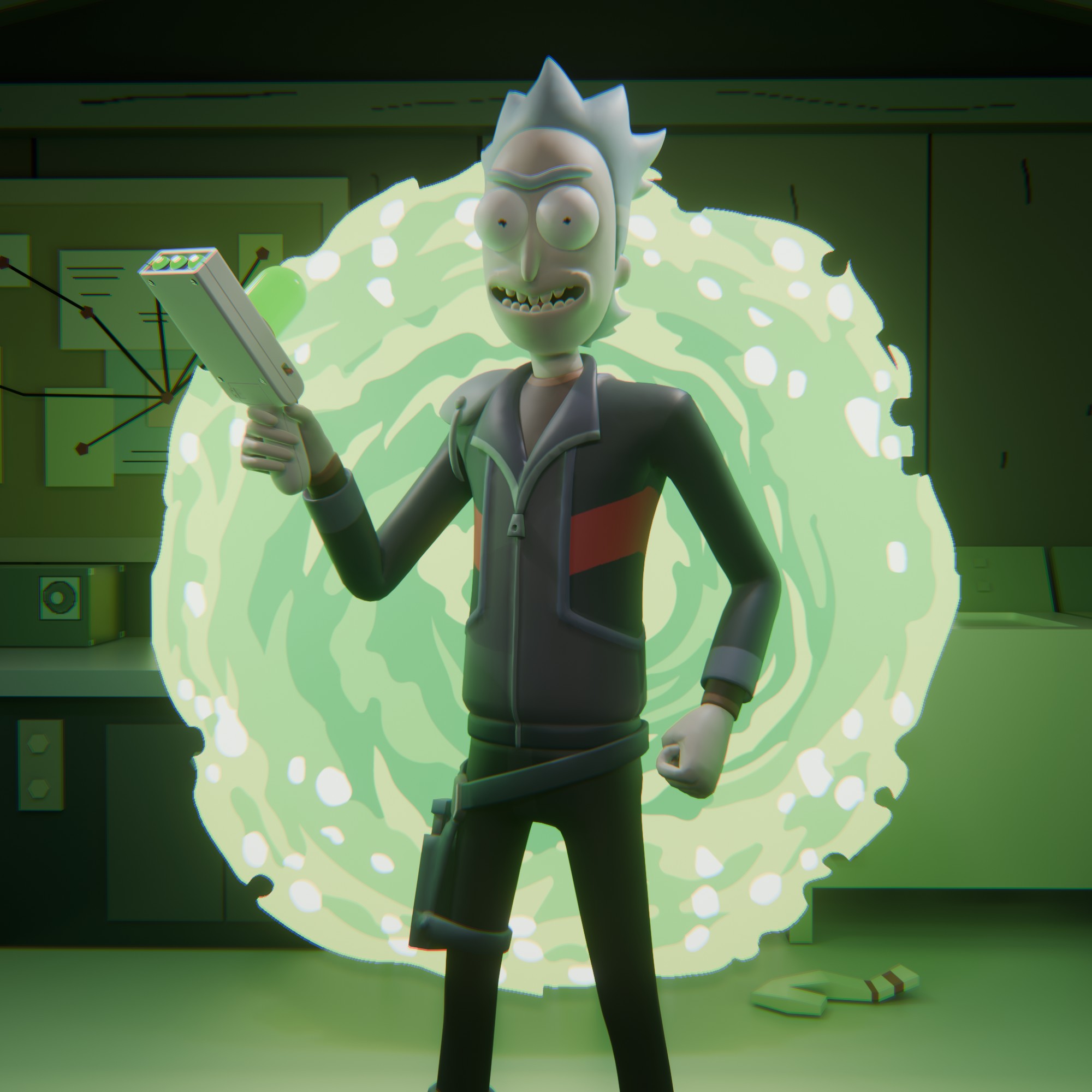 Open3DLab • Rick and Morty Garage