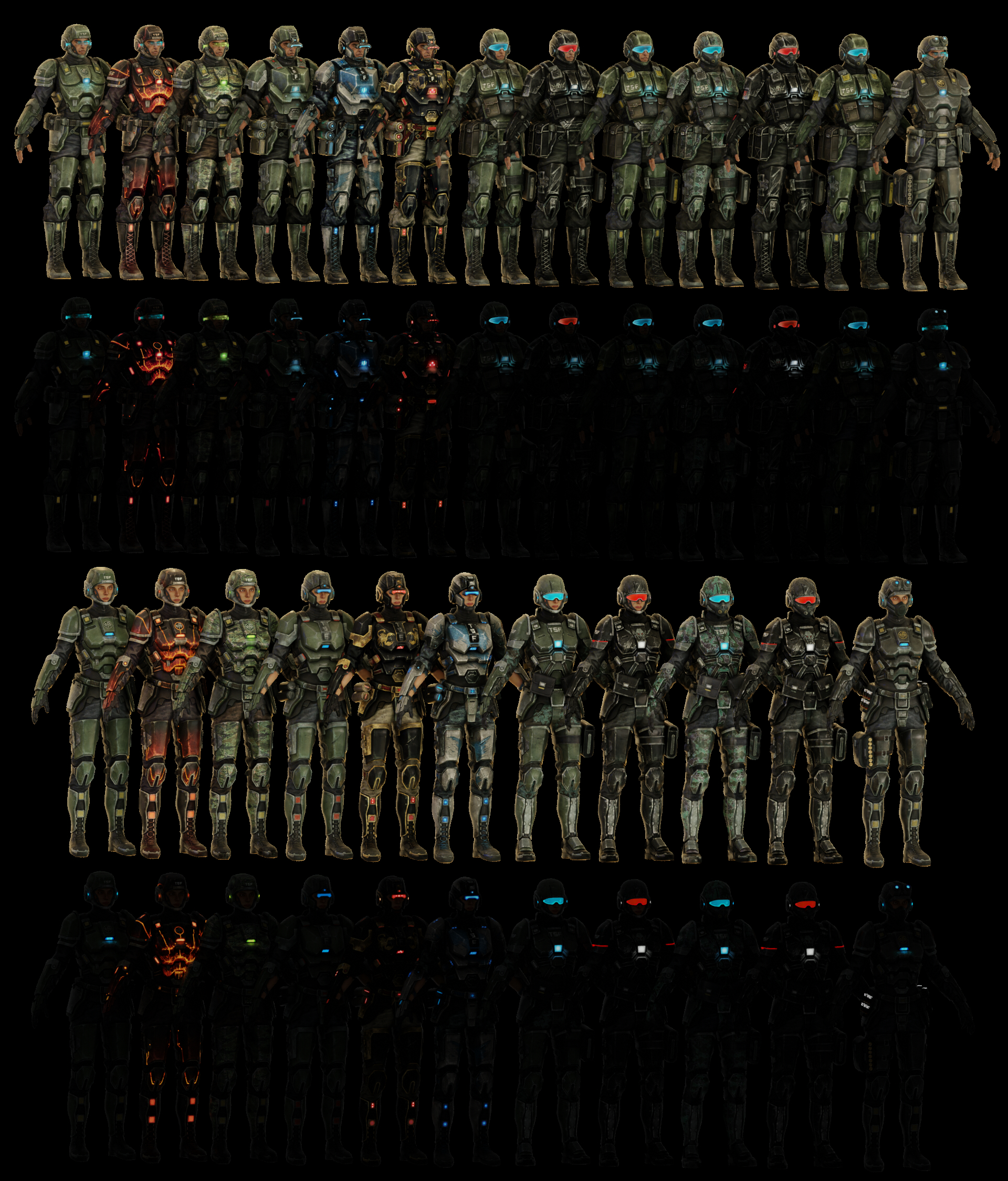 Open3DLab • Natural Selection 2 - Marine Units Collection