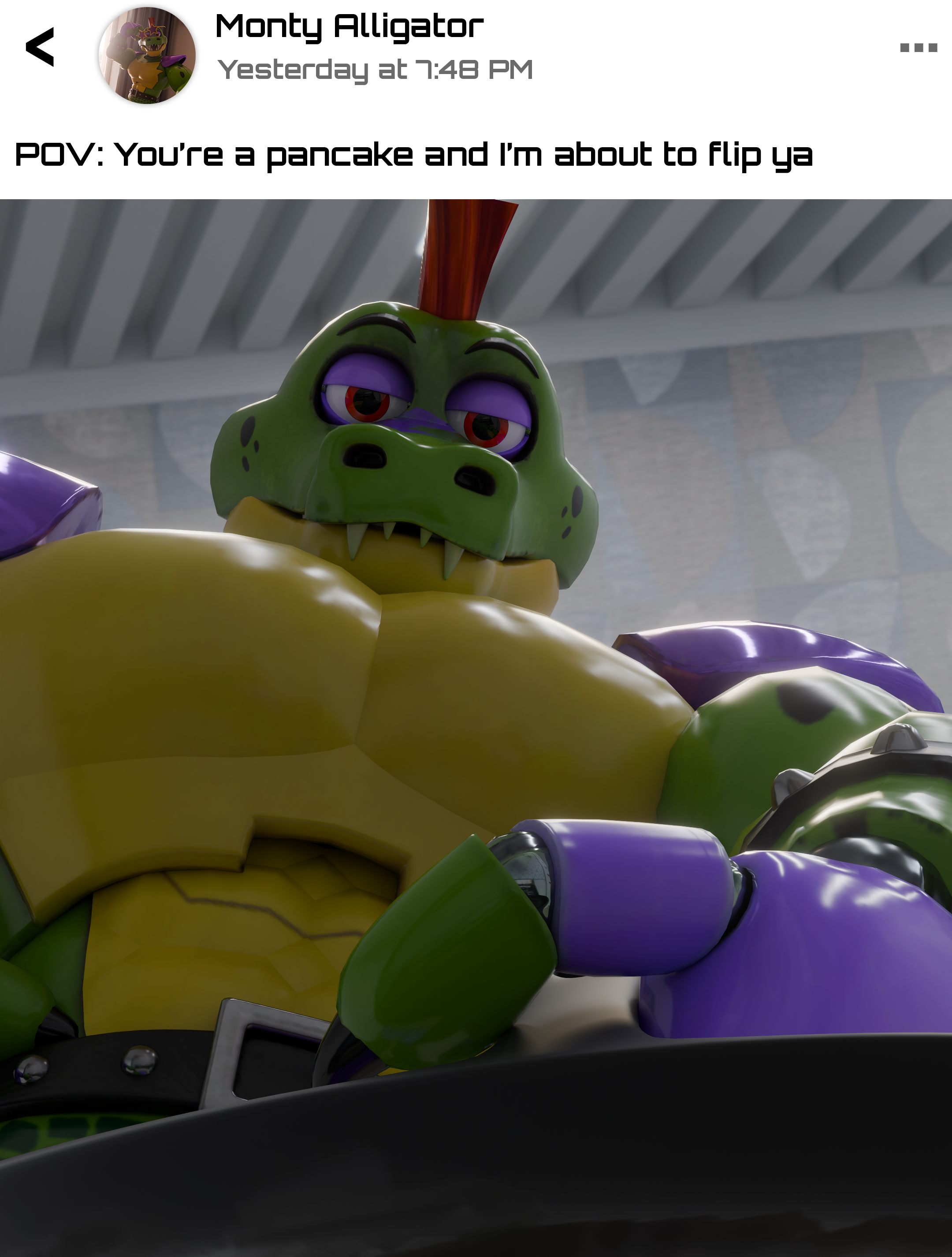Open3DLab • Chad Freddy Fazbear and Montgomery Gator