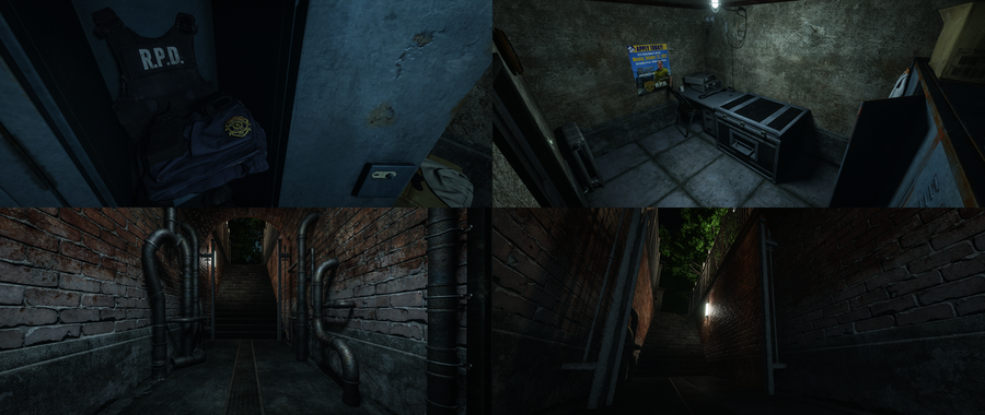 Open3DLab • Resident Evil 2 - Exterior Pack