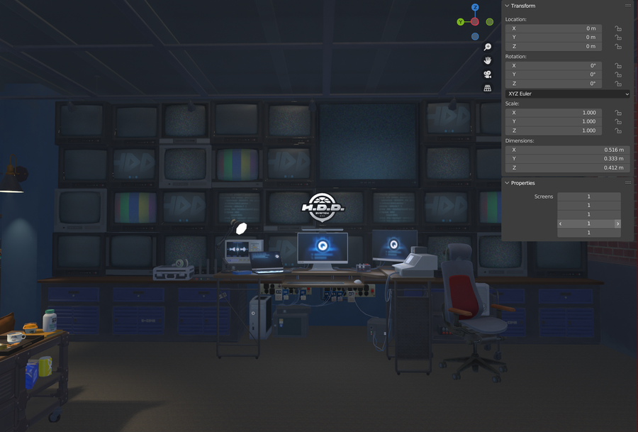 Open3DLab • ZZZ: Random Play video store