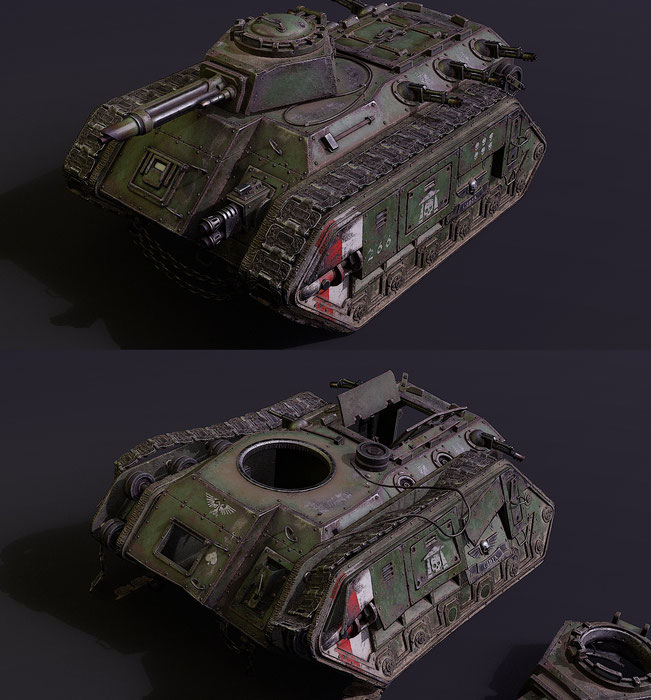 Open3DLab • WH40K SM2 - Chimera